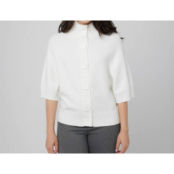 COCO Y CLUB | Sweaters | New Coco Y Club Front Button Up Sweater In Off ...